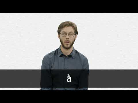 English Translation of “À” | Collins French-English Dictionary