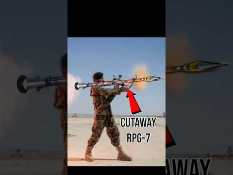 RPG-7 Cutaway Rocket Launcher Overview #museum #military #army #rpg