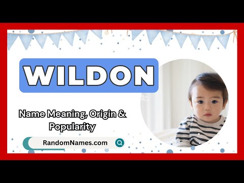 Wildon - Baby Boy Name Meaning, Origin & Popularity - RandomNames.com