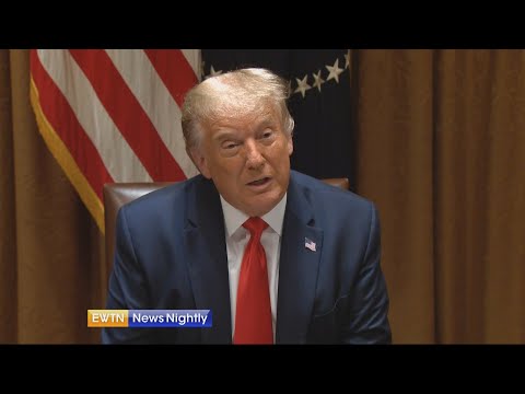 President Donald Trump signs executive order for federal government to follow: hire American | EWTN