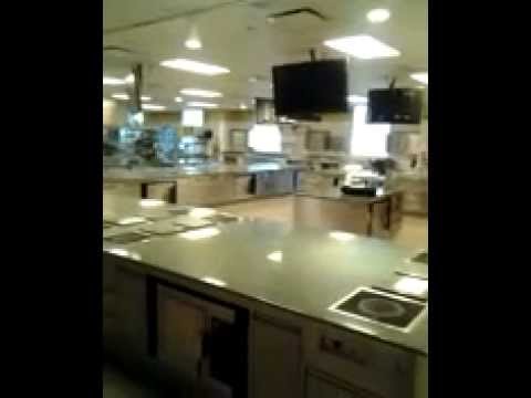 Tour of teaching kitchen w/Chef Kevin Hall.