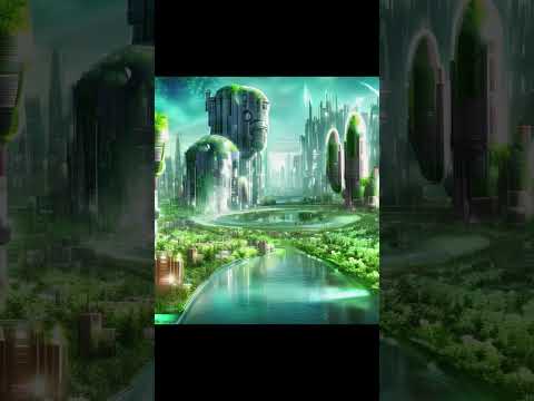 Futuristic city - generative ai