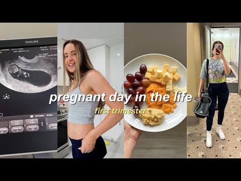 DAY IN THE LIFE | good news, what I've been eating, my first pregnancy symptoms!