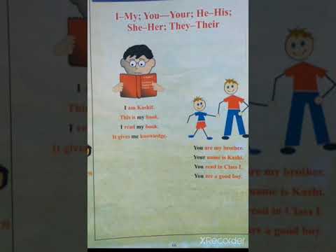 Class.1st.Sub.Eng.Topic.Use of pronouns.(page)