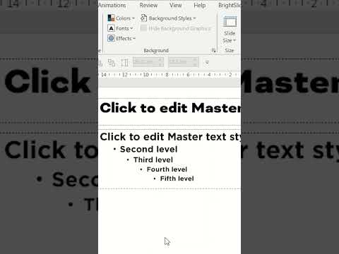 Uniform fonts #Powerpoint #slidemaster #powerpointtutorial #powerpointhacks #powerpointtips