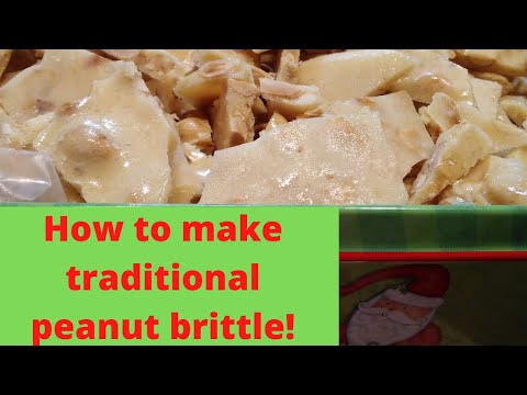 How to make peanut brittle!