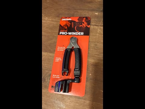 D'Addario Pro-Winder Guitar String Winder - #shorts