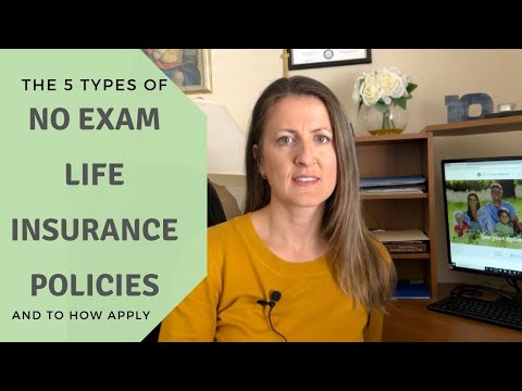 Types of no exam life insurance