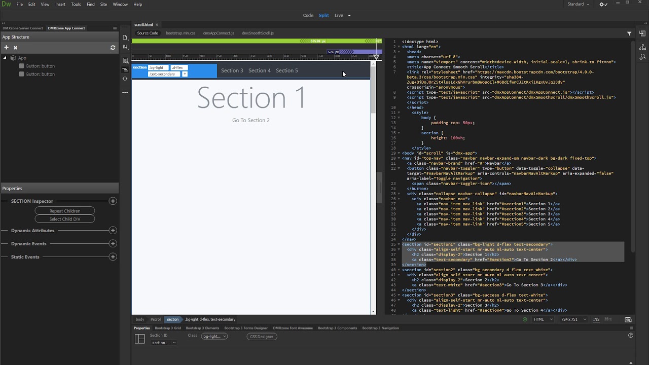 Using Smooth Scroll with Fixed Headers