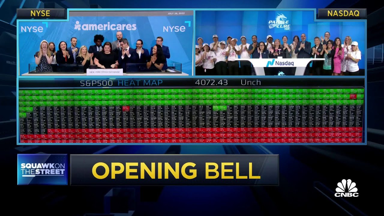 Opening Bell, July 29, 2022