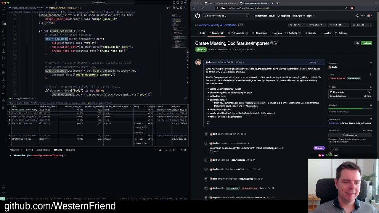 Using GitHub Copilot for web development with Python, Django, and WagtailCMS
