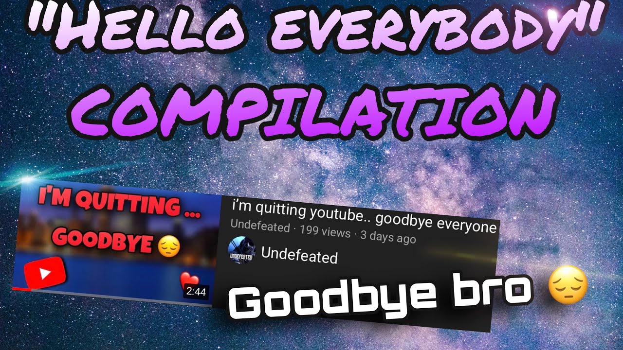 Hellooo EveryBODY (Undefeated intro compilation)