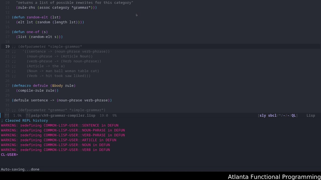 Common Lisp Study Group: PAIP : Efficiency Issues (Part 2)