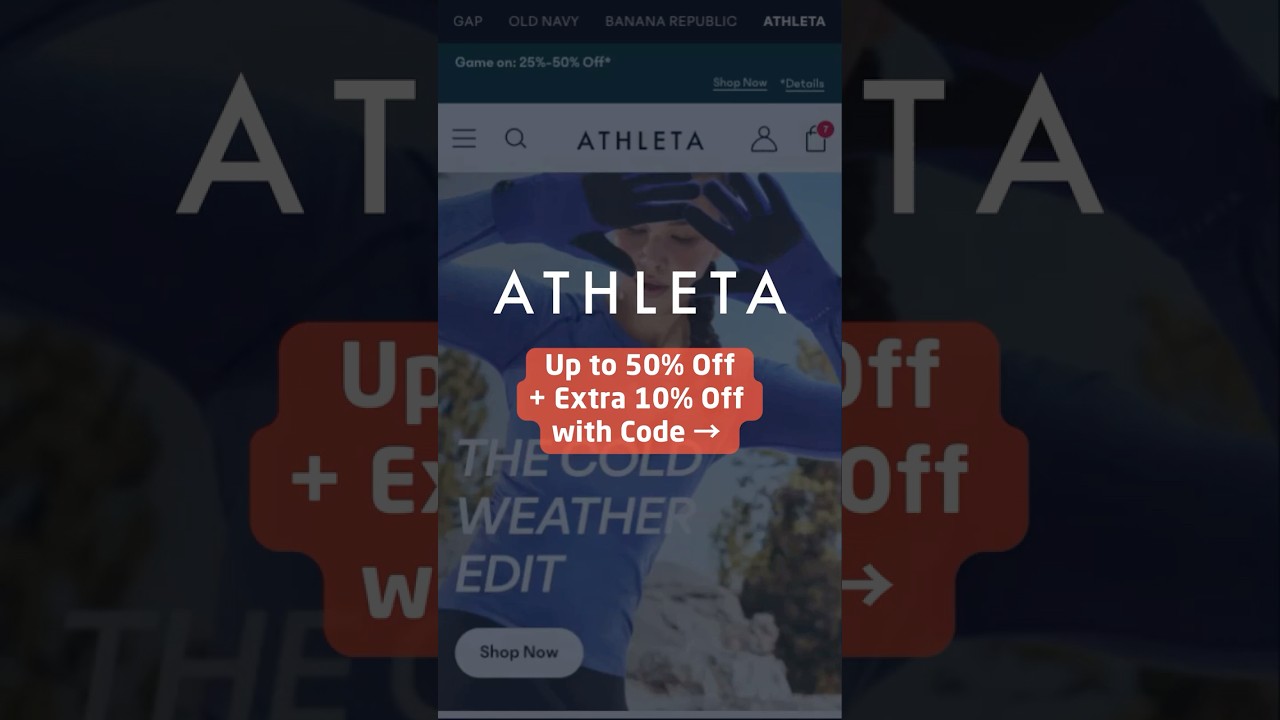 Extra 10% Off Athleta Promo Code