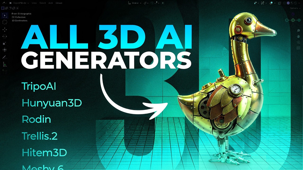 I Tested Every 3D AI Generator, Here‘s What You Need To Know