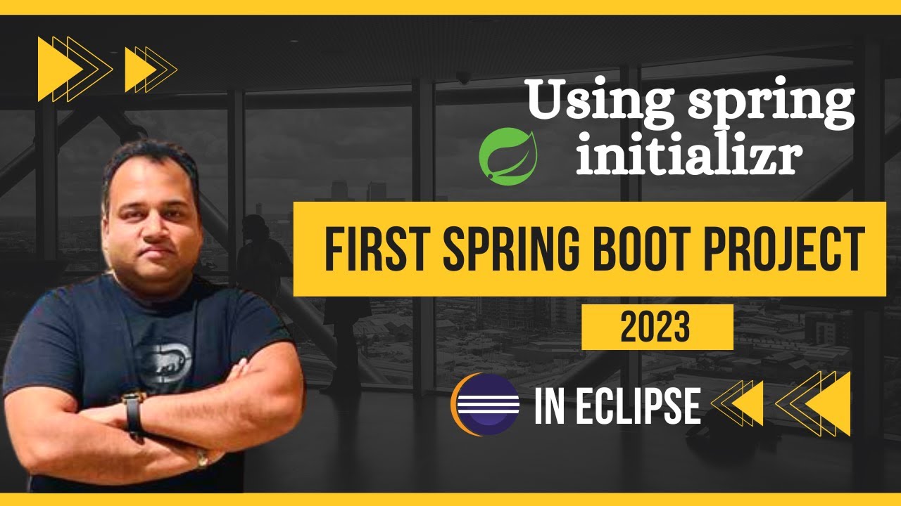 How To CREATE Spring Boot REST API Project USING spring initializer & IMPORT In ECLIPSE [2023] 👨‍💻