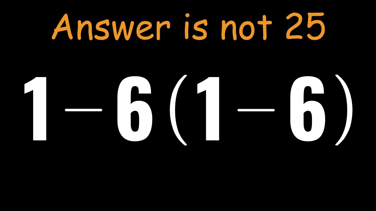 This Simple Math Problem Isn’t So Simple!