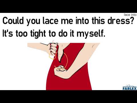 lace into