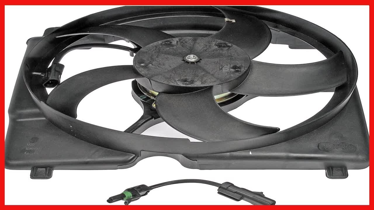 Dorman 620 001 Engine Cooling Fan Assembly Compatible with Select Jeep Models , Black