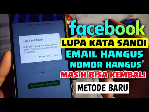 BISA KEMBALI ‼️ Facebook lupa kata sandi , email dan nomor hp tidak aktif