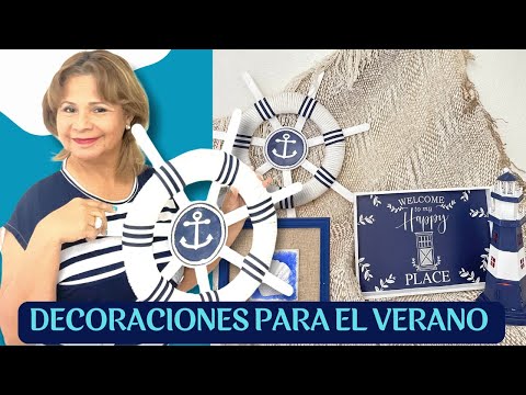 IDEAS PARA DECORAR EN VERANO 2022 / DECORACIONES FACILES Y RAPIDAS.