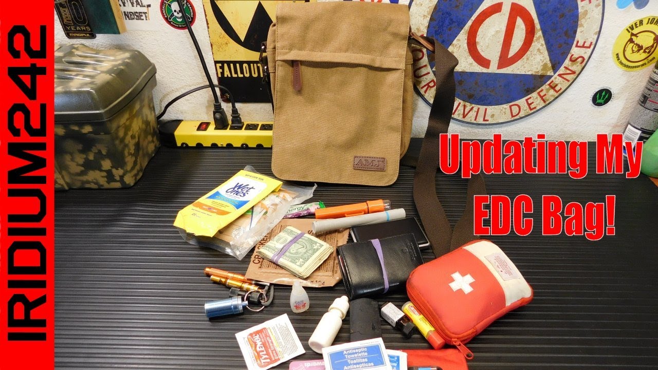 Updating My My EDC Bag:  What's Inside!
