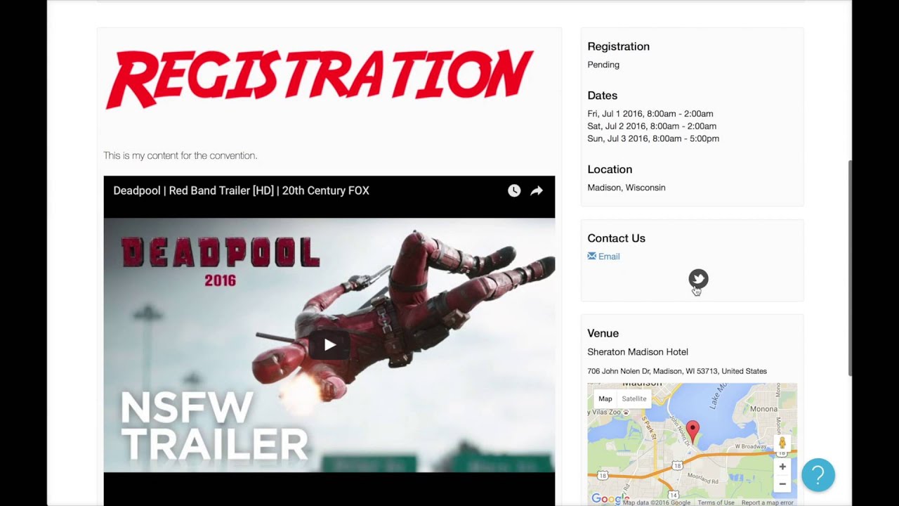 Tabletop Events Overview