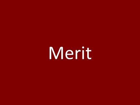 Merit