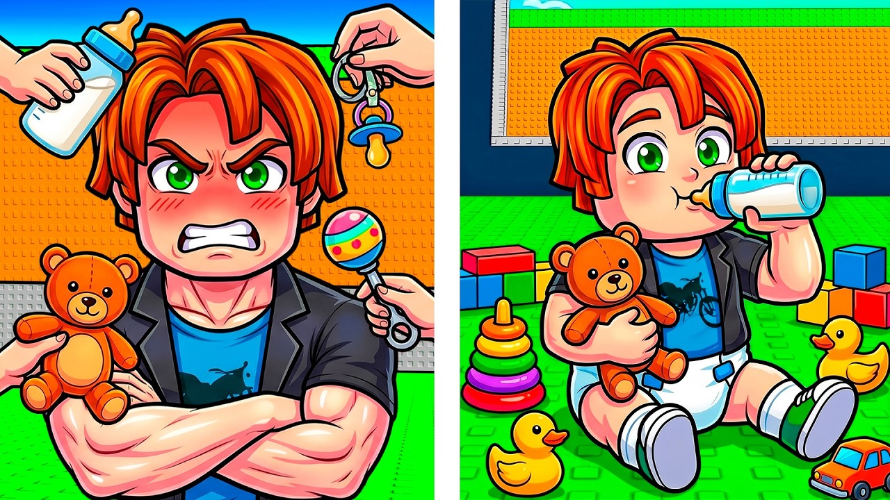 Turning My FRIENDS Into BABIES!