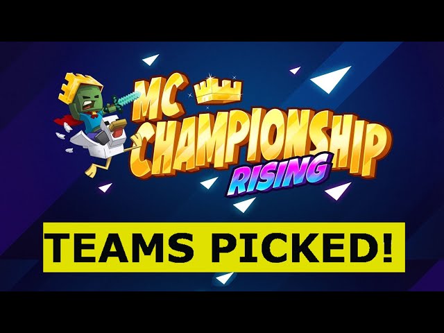 Minecraft Championship (MCC) Rising: Full list of competing teams revealed