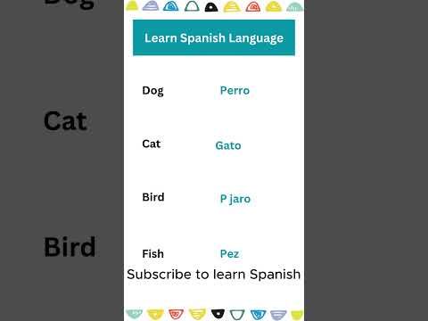 Spanish Animal Words 馃惗馃惐 Learn Fast for Beginners