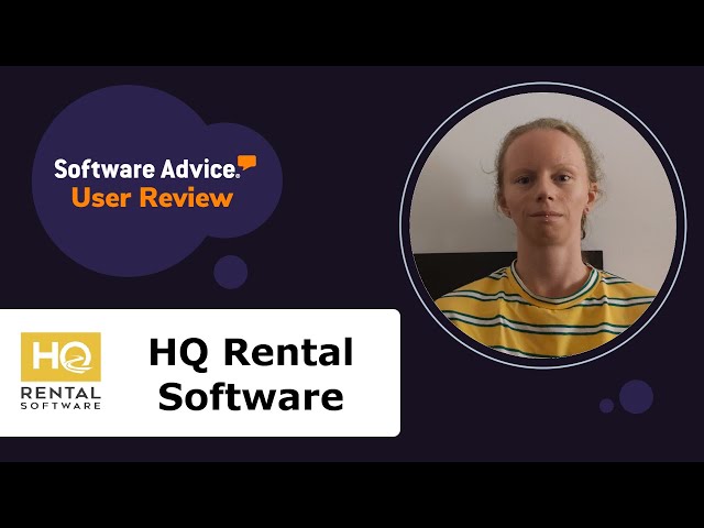 HQ Rental Software Software Reviews, Demo & Pricing - 2025