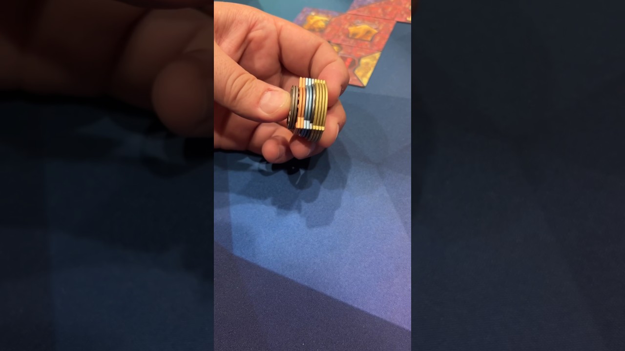 Maybe the coolest components EVER #boardgame