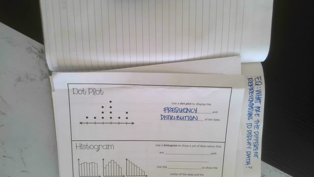 Data And Statistics Foldable