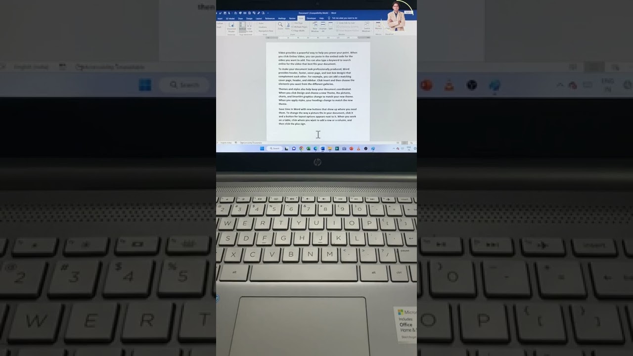 Shortcut Key to Justify Text in Microsoft Word?