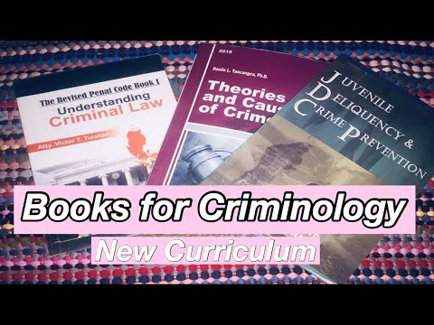 BOOKS FOR STUDYING CRIMINOLOGY || Season 2
