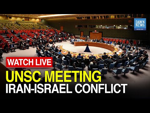 🔴 LIVE | UN Security Council Convenes Over Iran-Israel Tensions | António Guterres Speaks | Dawn