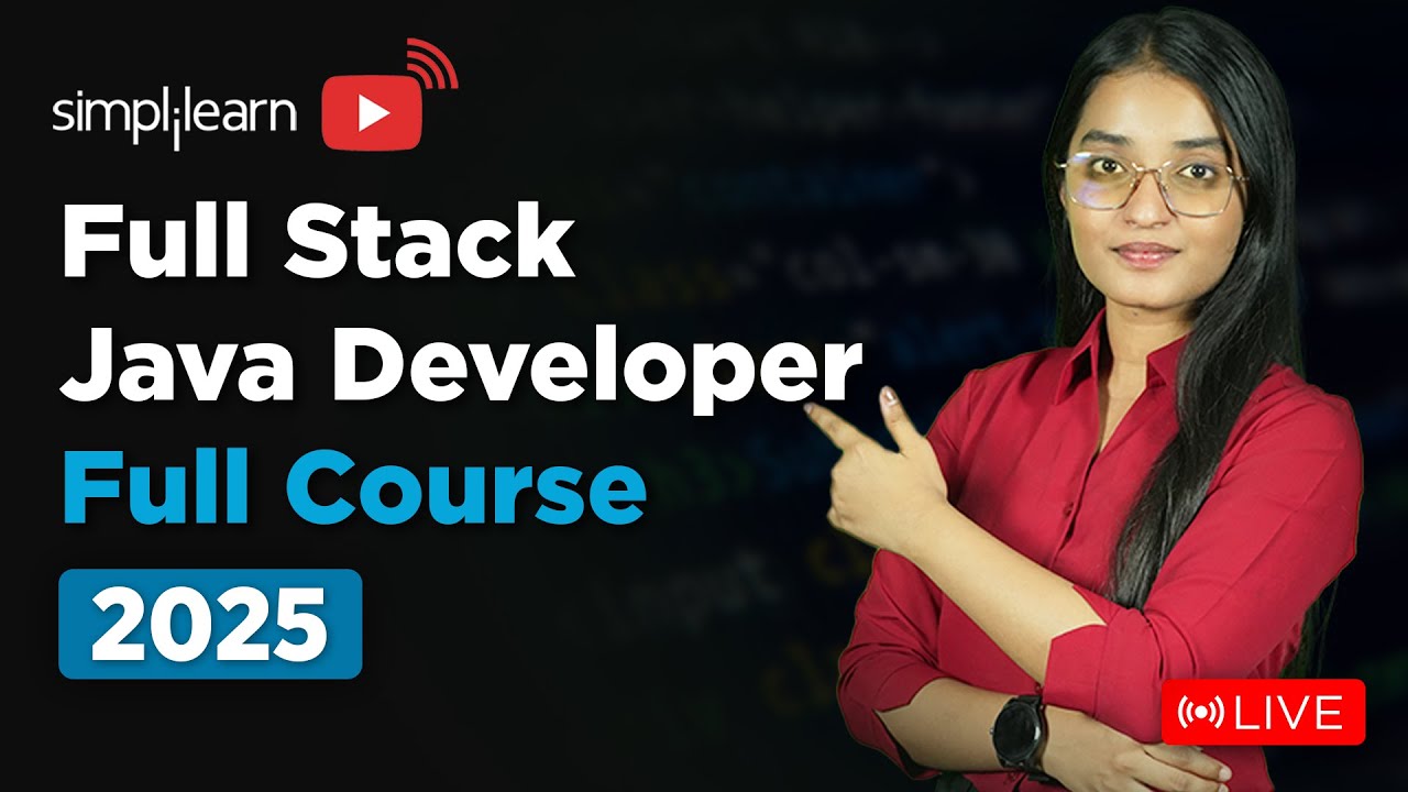 Full Stack Java Developer Course | Full Stack Java Developer Tutorial for Beginners | Simplilearn