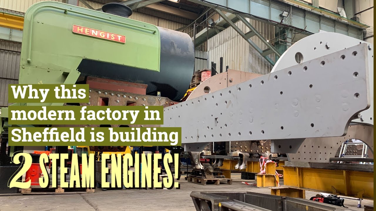 One modern Sheffield factory - building two brand new steam engines. A short film by Tom Ingall