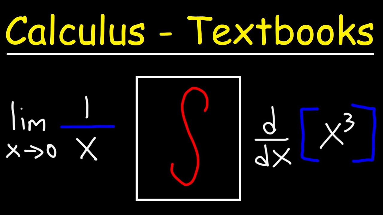 Calculus - Recommended Textbooks