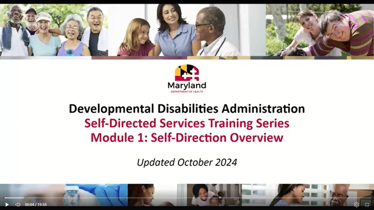 Module 1  Self Direction Overview