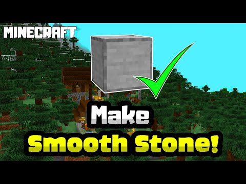 How to Make Smooth Stone! Minecraft 1.19.2 Updated Tutorial