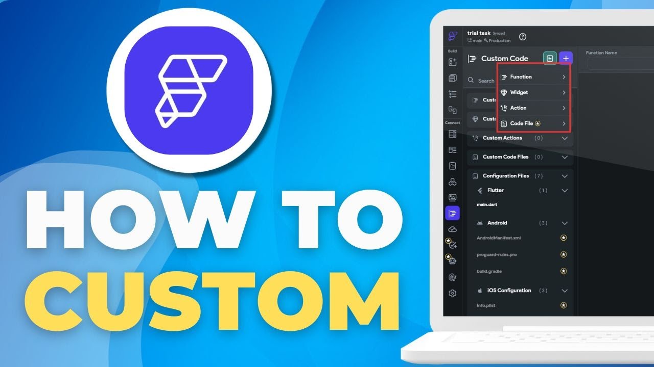 How To Add Custom Code In Flutterflow  Easy & Fast