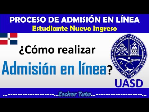 📢 ¡Así Puedes Ingresar a la UASD en Línea! 🚀 PASO A PASO para Nuevo Ingreso 🎓