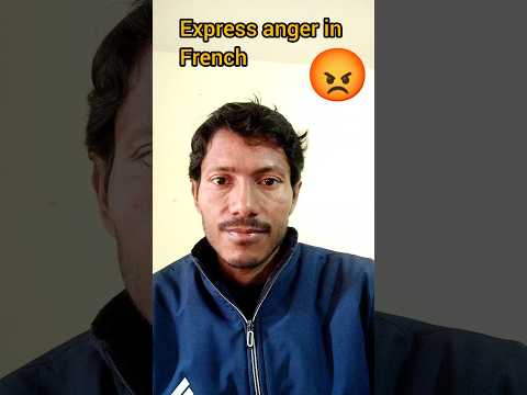 Anger In French
