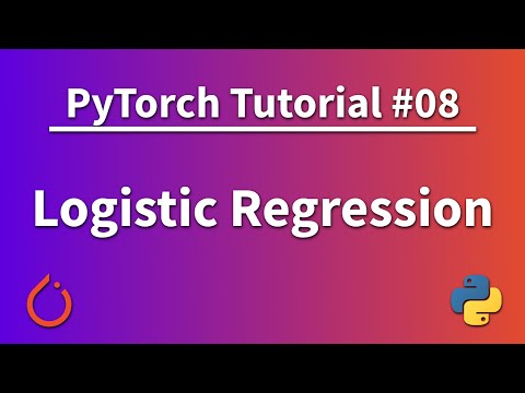 Learn PyTorch Tutorial 08 Logistic Regression - Mind Luster