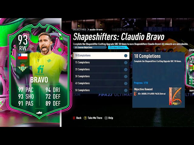 FIFA 23 Shapeshifters Claudio Bravo objective: How to complete, tips ...