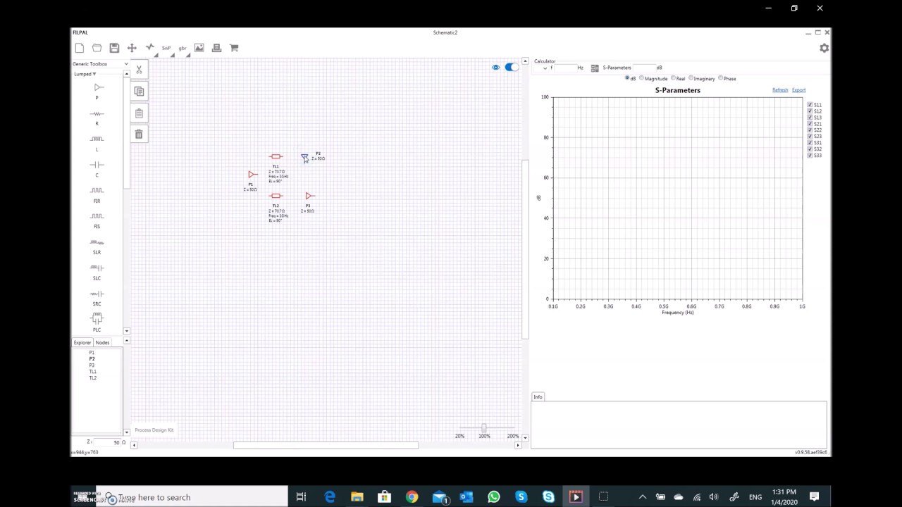 How to Perform Wilkinson Divider Simulation