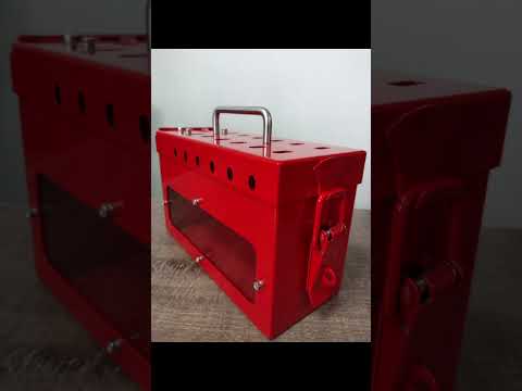 Wall mount group lock box lockout tagout OSHA #lockout #osha bill #oshabill #lockout tagout