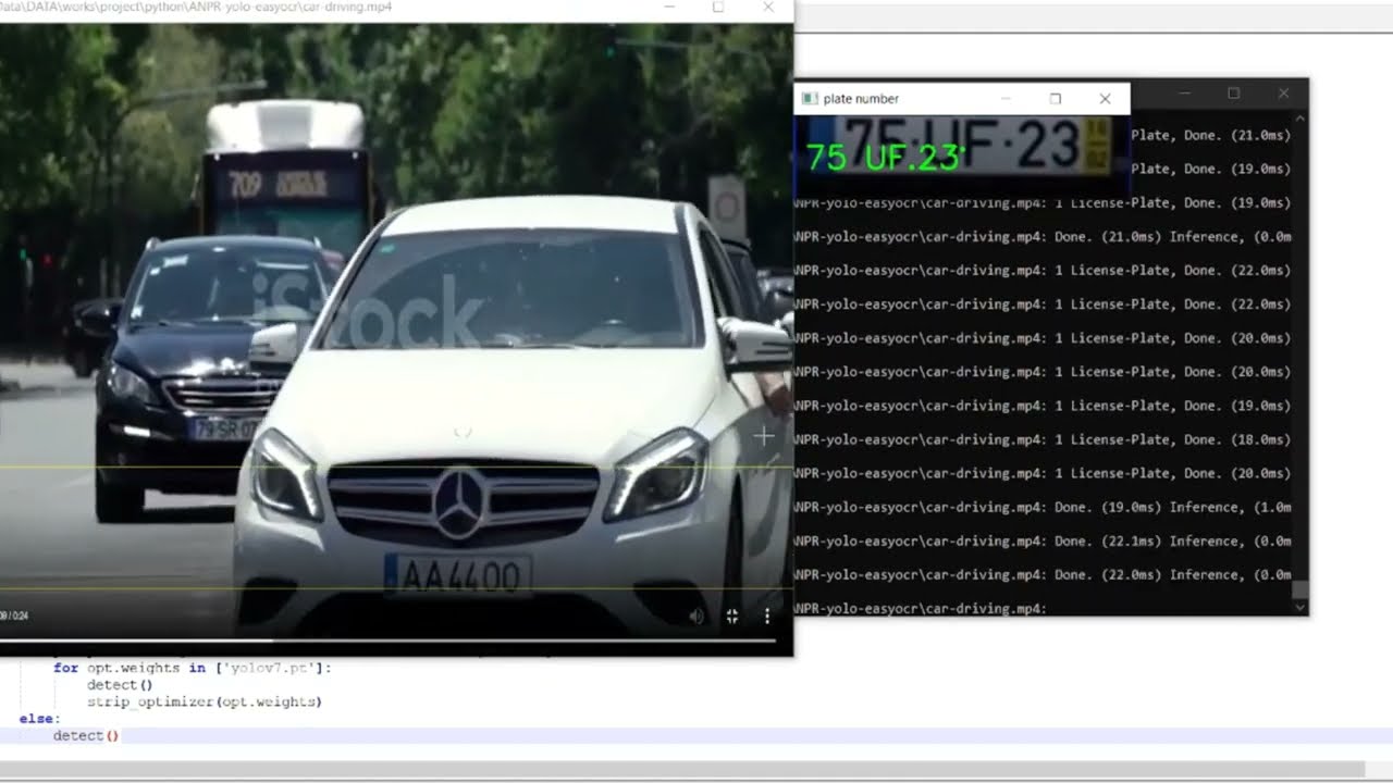 Automatic Number Plate Recognition (ANPR) using Yolov7 & EasyOCR